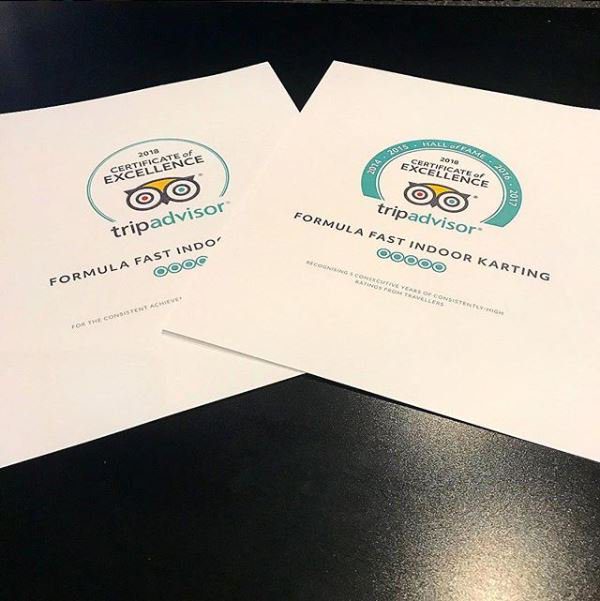 Formula Fast Inducted into Tripadvisor Hall of Fame | formulafast.co.uk